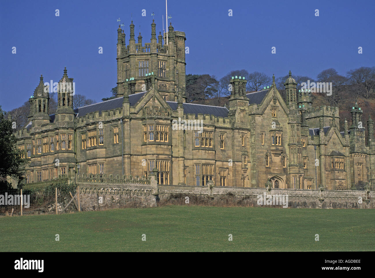 Margam castle, wales hi-res stock photography and images - Alamy