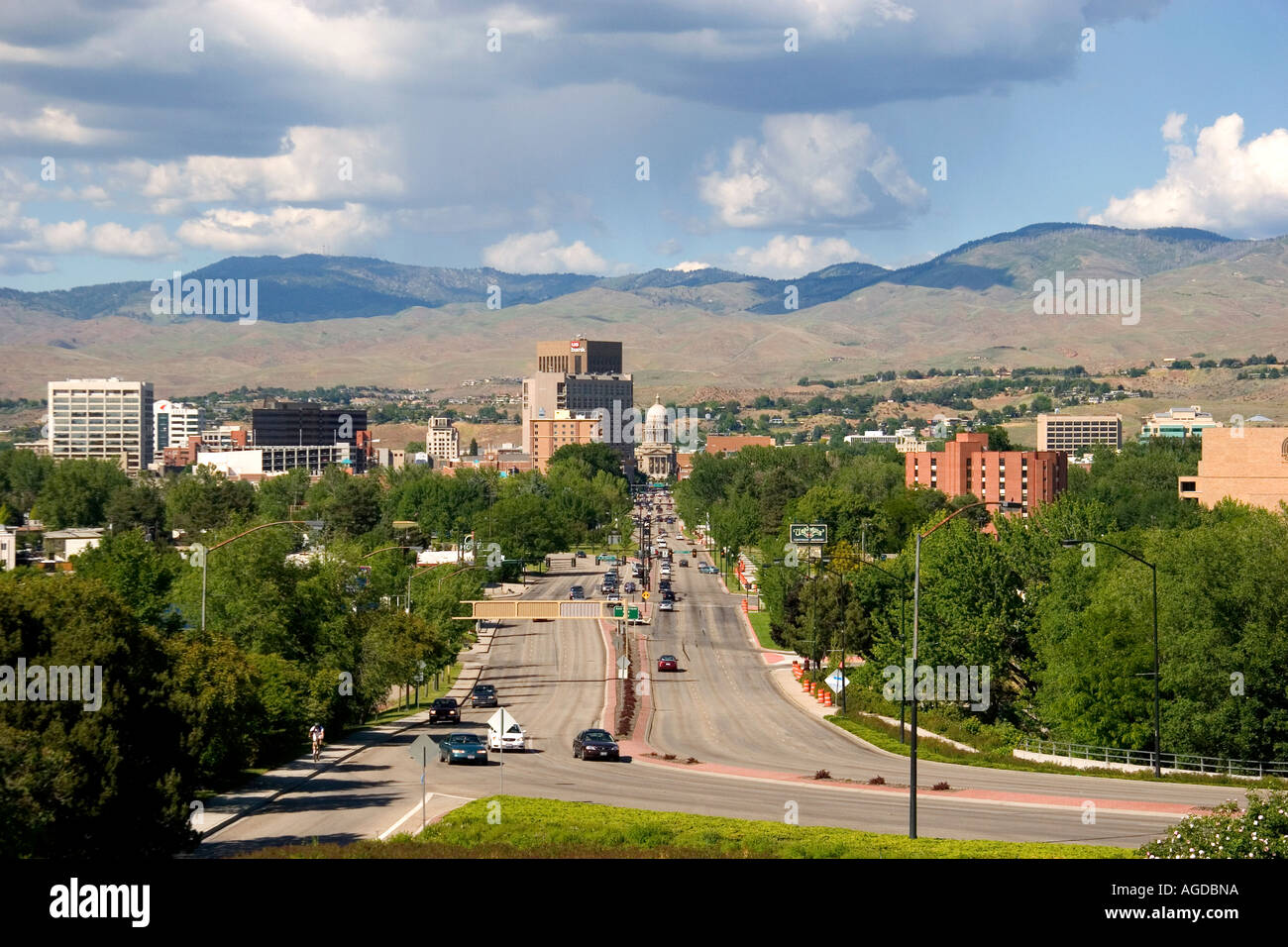 Cityscape of Boise, Idaho Stock Photo - Alamy