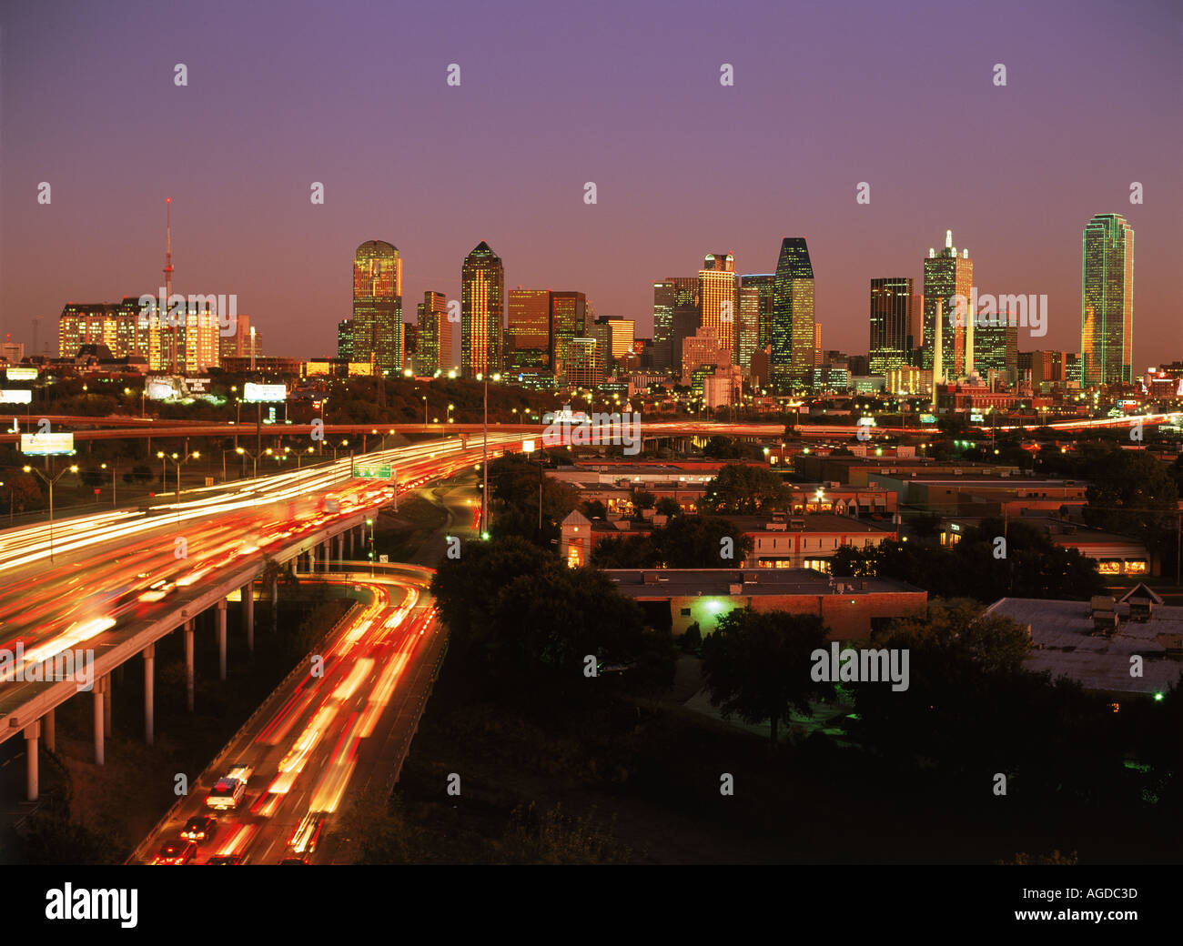 Dallas texas highways hi-res stock photography and images - Alamy