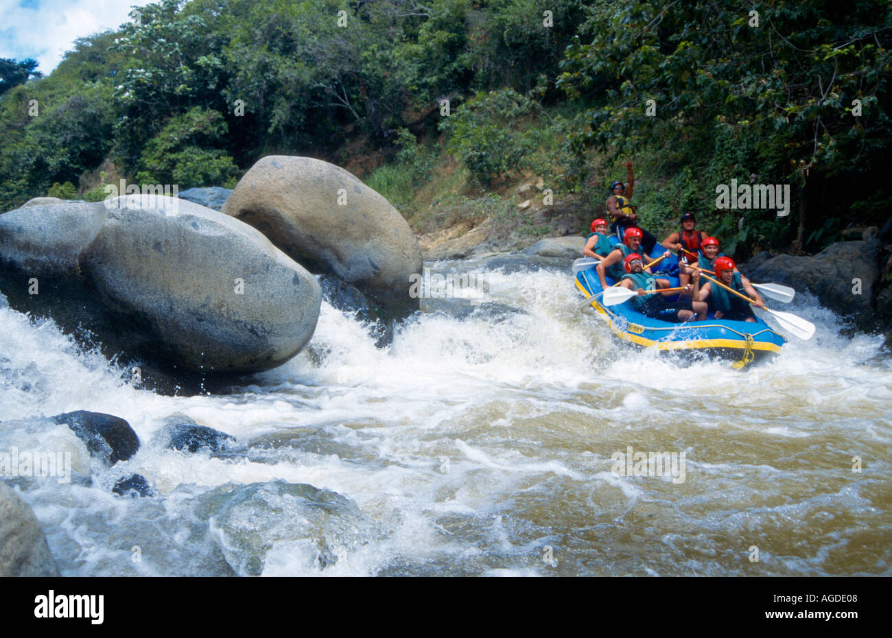 Jarabacoa rafting hi-res stock photography and images - Alamy