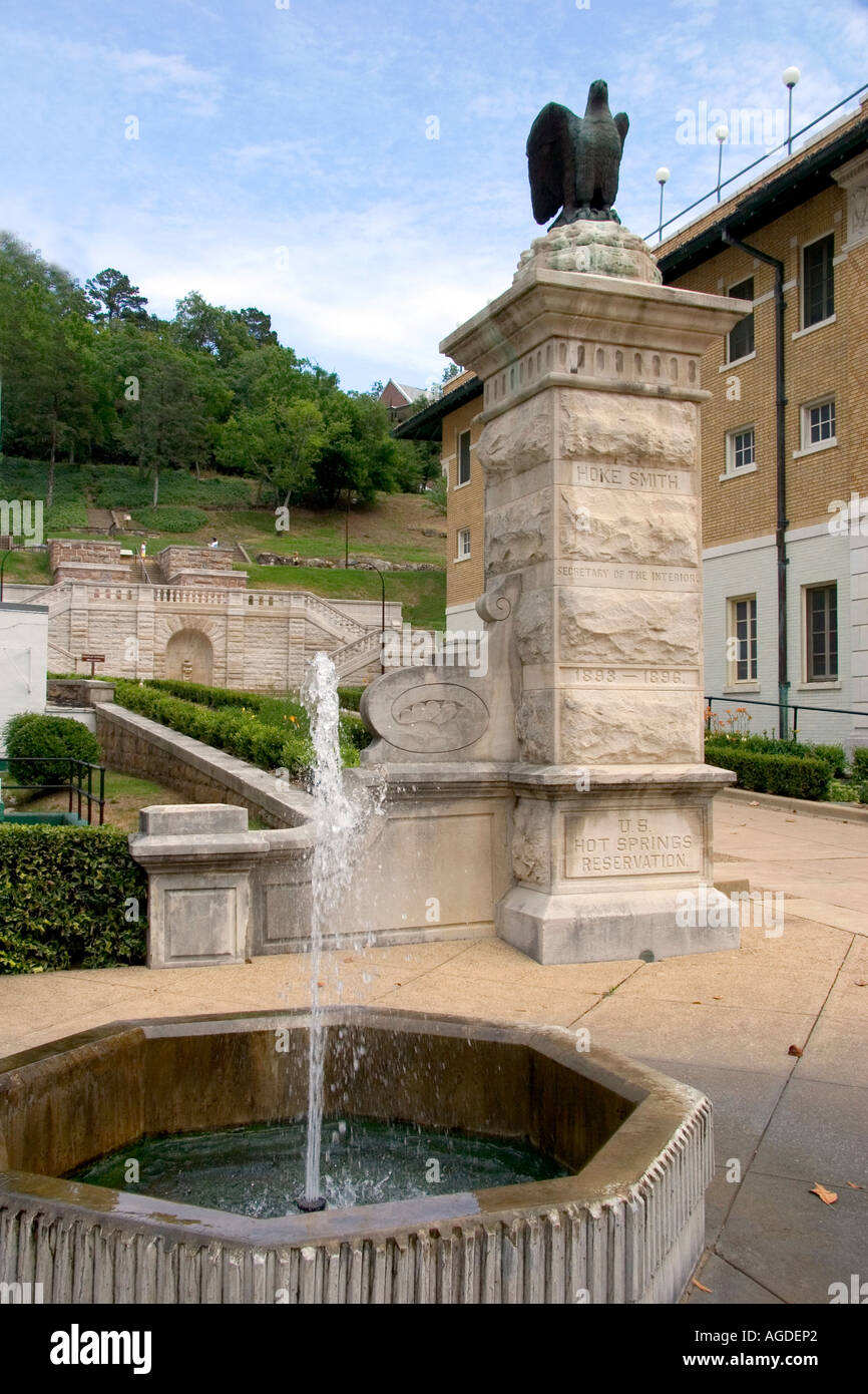 Entrance to National Park in Hot Springs, Arkansas Stock Photo - Alamy