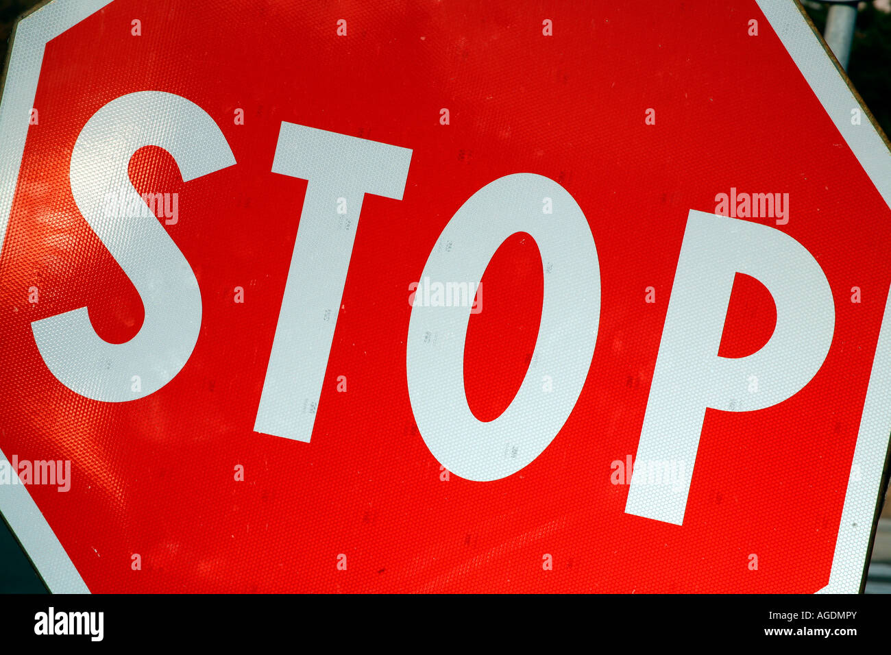 STOP sign, Sardinia, Italy Stock Photo - Alamy