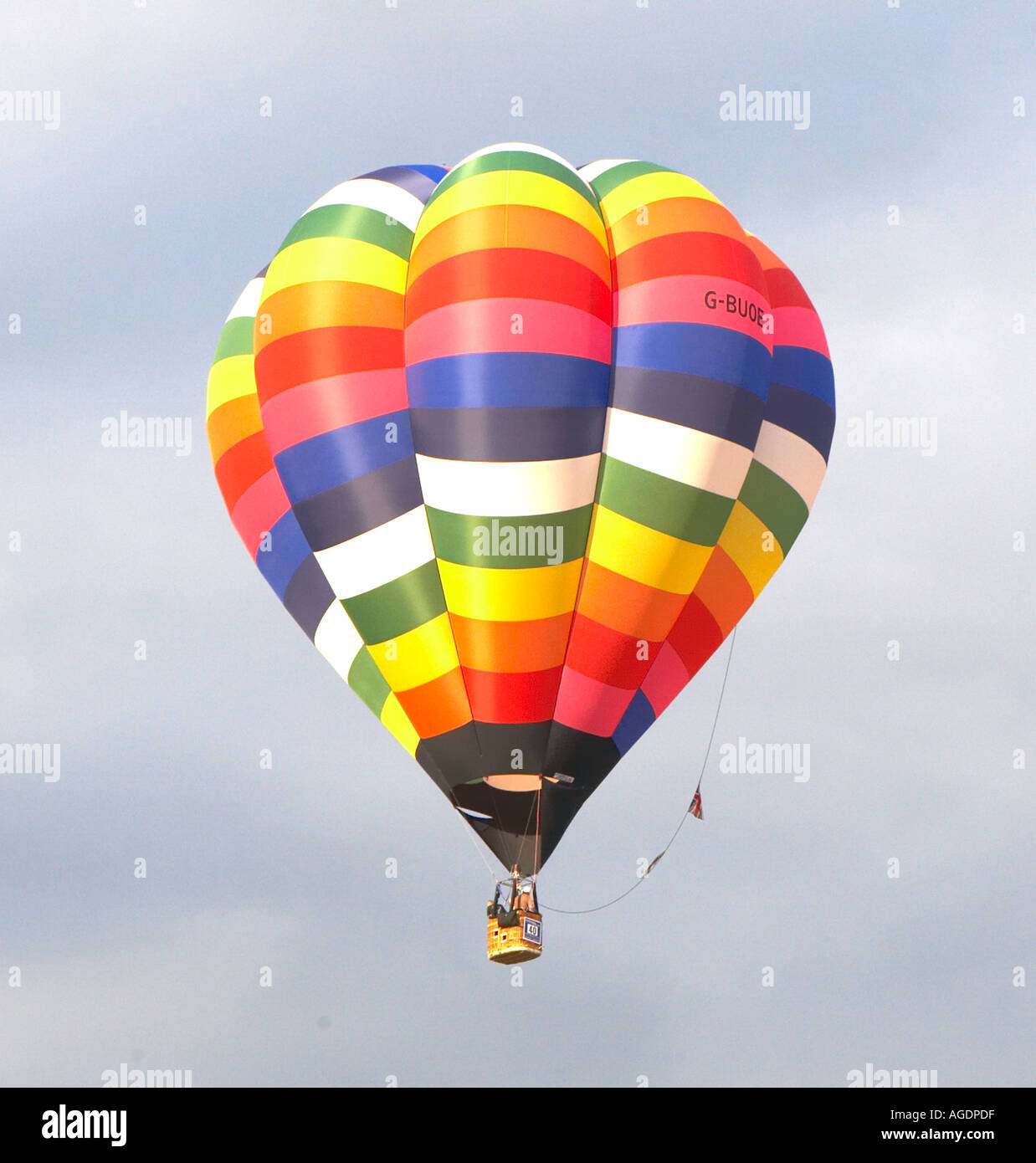 Single pilot hot air balloon hi-res stock photography and images - Alamy