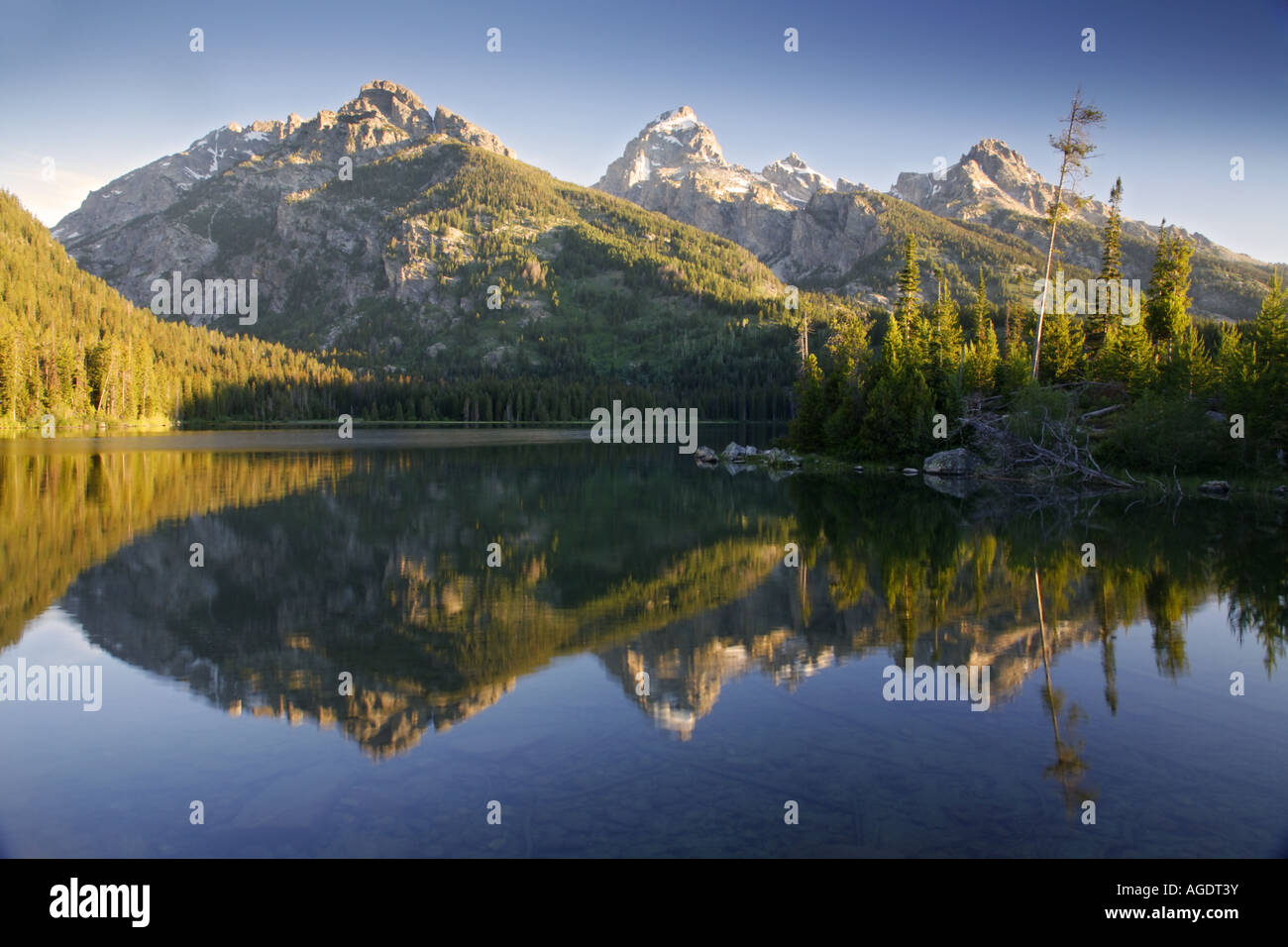 Taggart Lake Grand Teton National Park Wyoming Stock Photo - Alamy