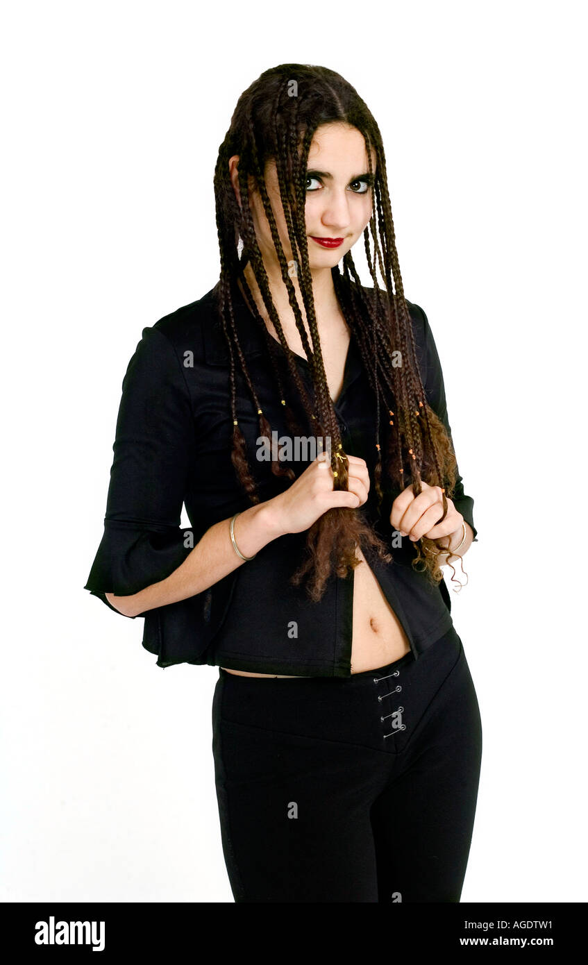 Goth Girls Belly Button