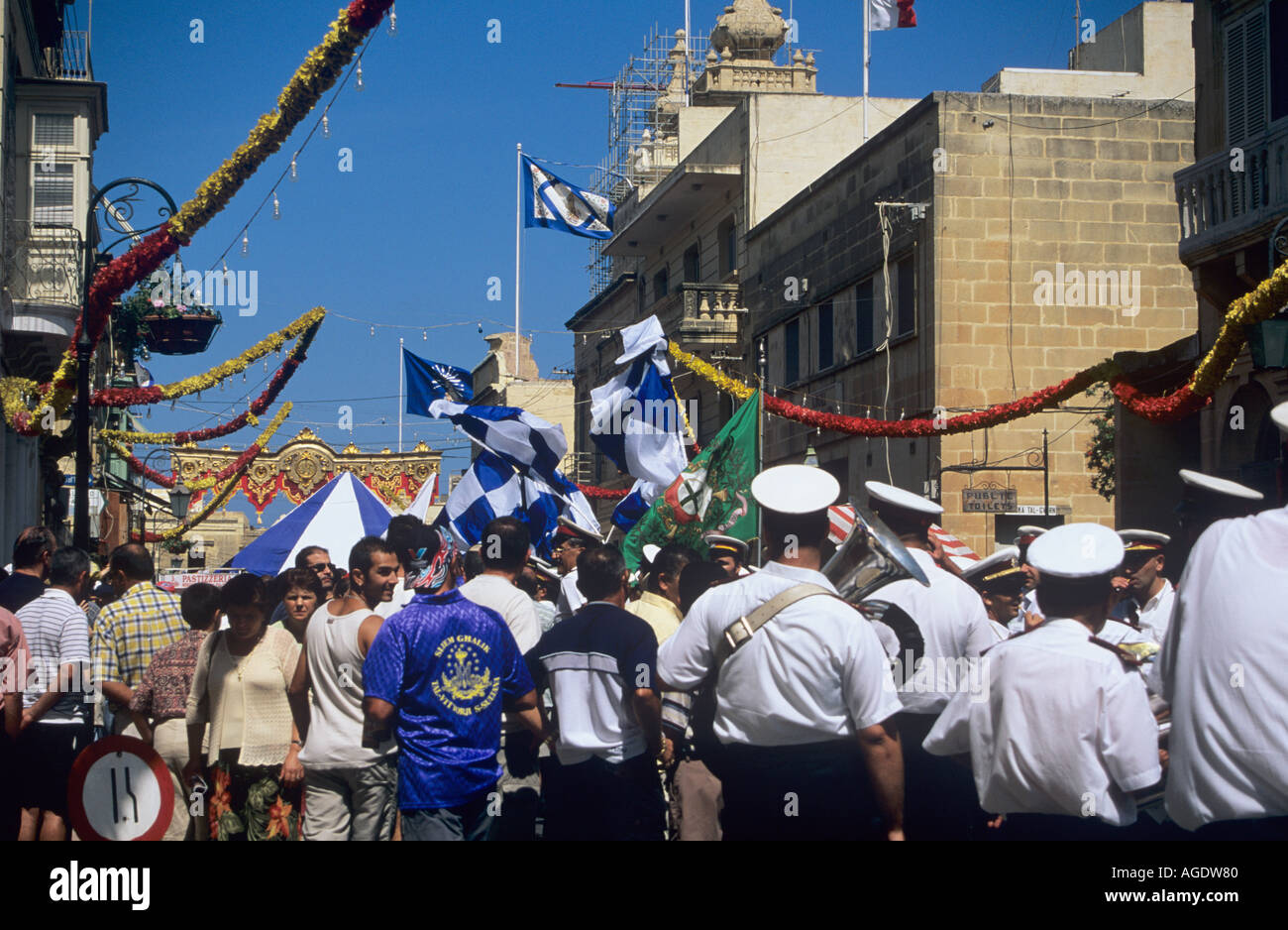 The Xaghra Village Festa Gozo Stock Photo - Alamy