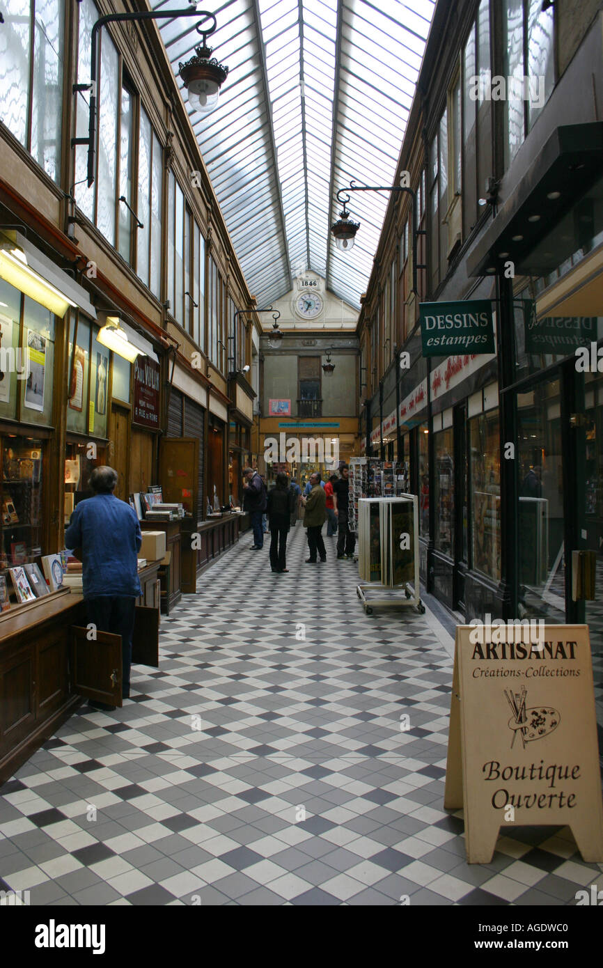 A shopping mall in Paris Stock Photo - Alamy
