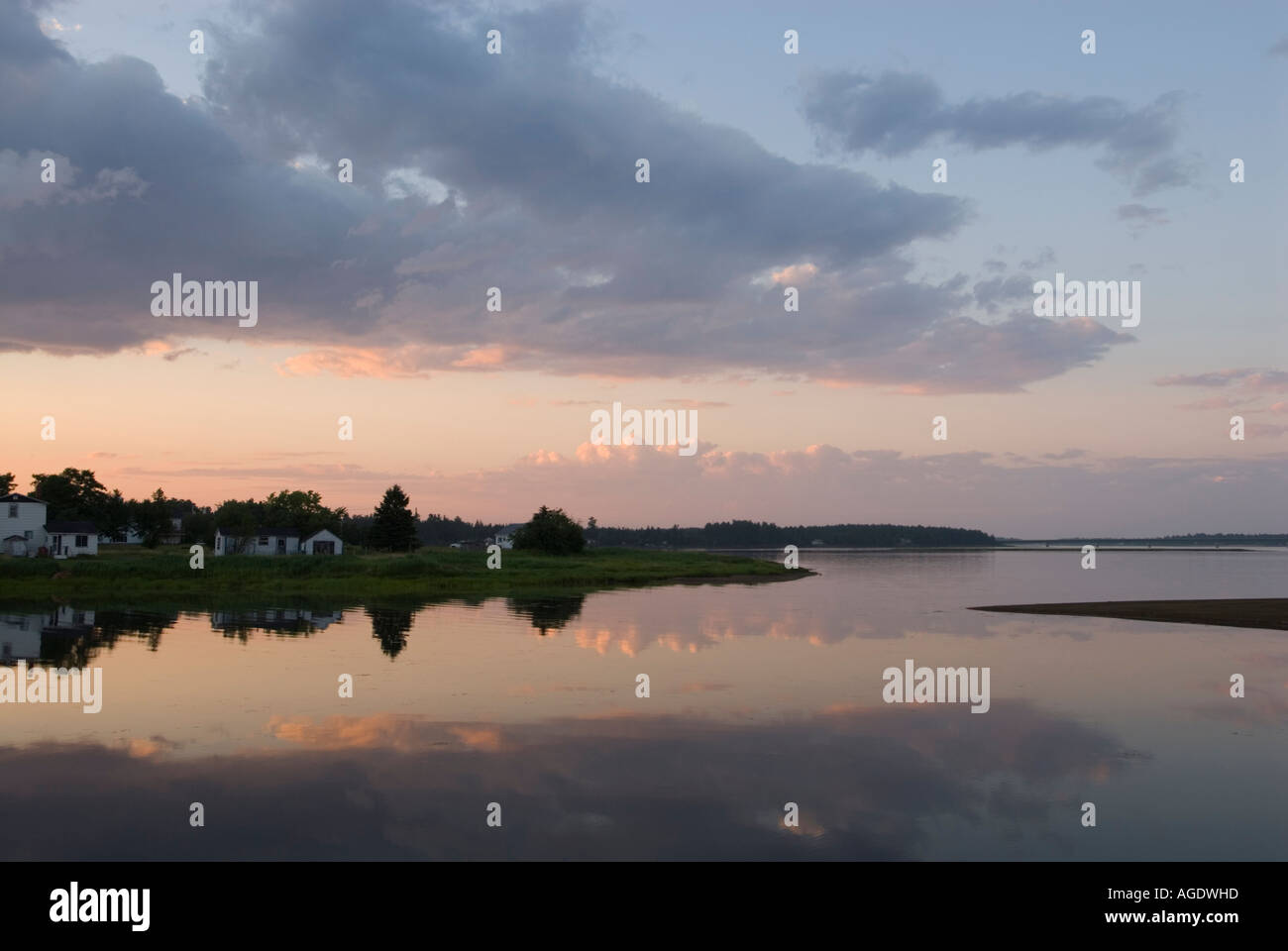 Richibucto river sunset hi-res stock photography and images - Alamy