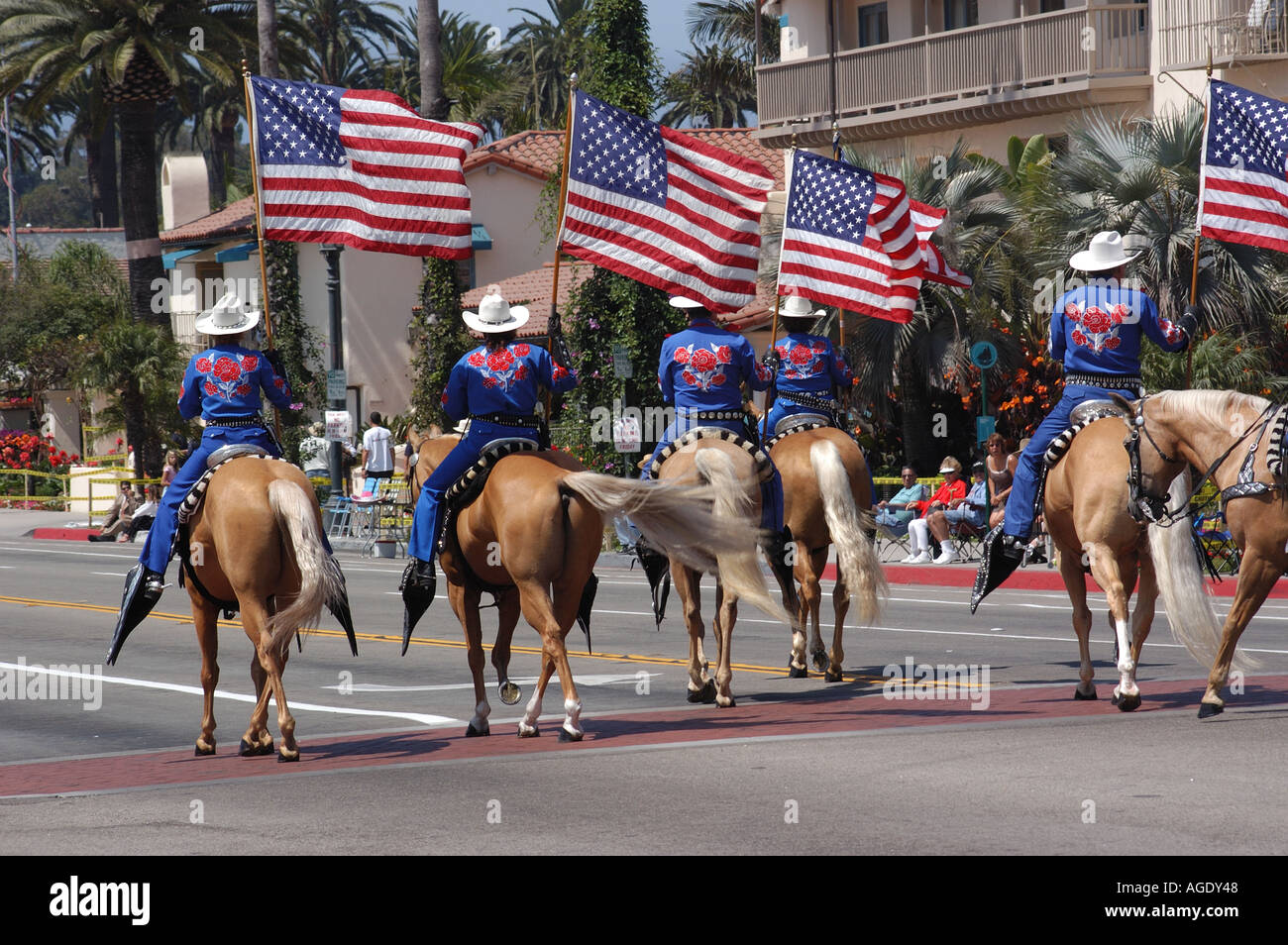 Old spanish days parade santa barbara hi-res stock photography and ...
