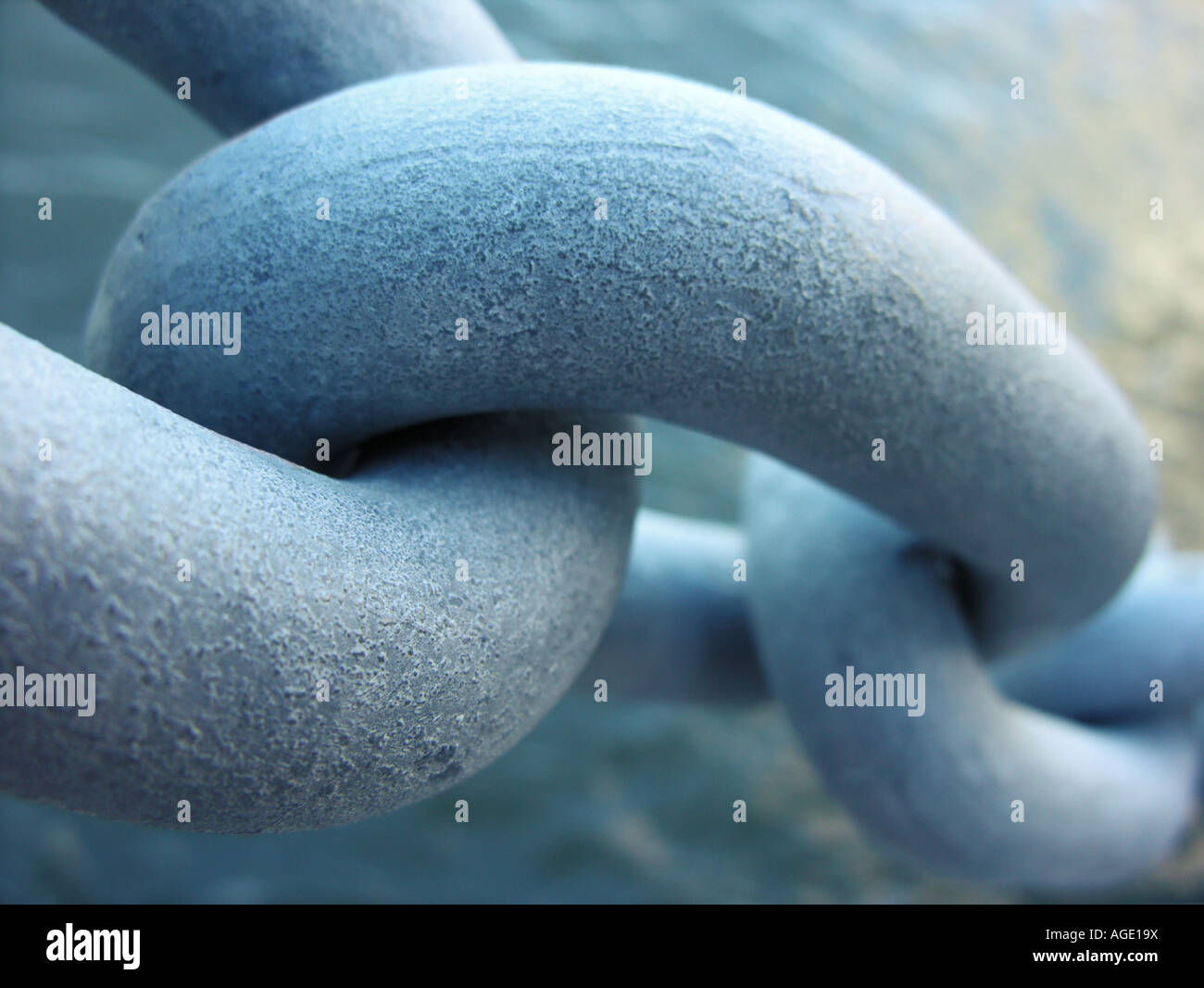 Strong metal chain links Stock Photo - Alamy