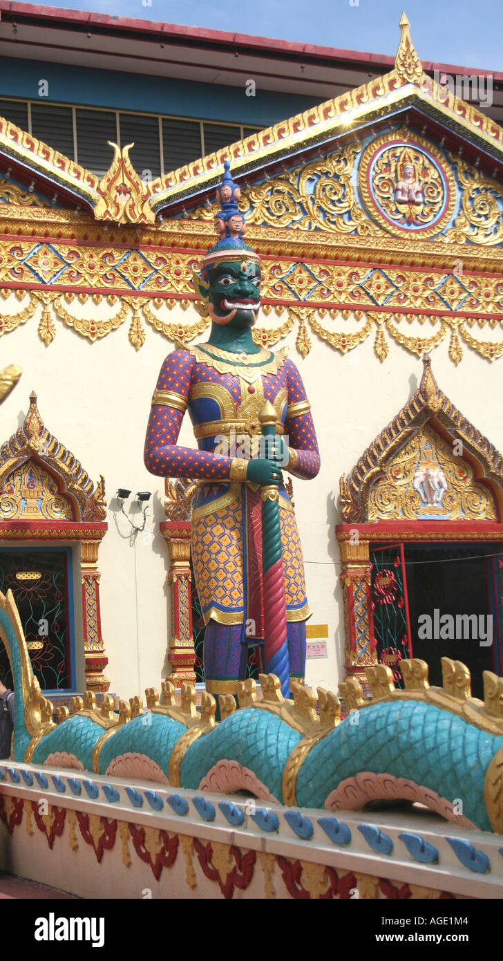 Guard of temple Stock Photo - Alamy