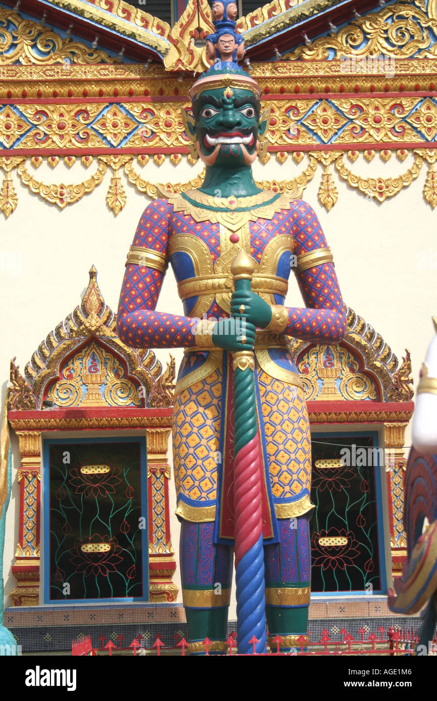 Guard of temple Stock Photo - Alamy