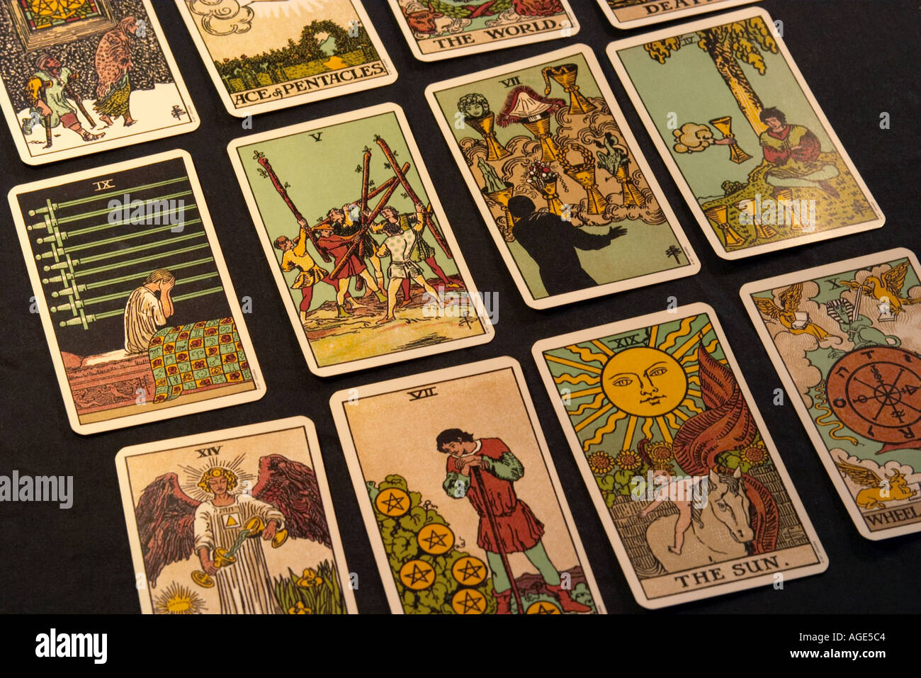 Tarocchi cards hi-res stock photography and images - Alamy