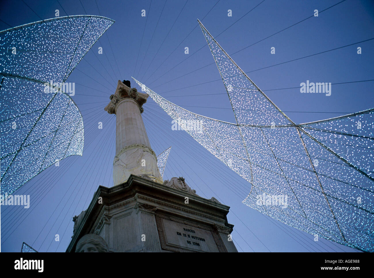 Lisbon lights hi-res stock photography and images - Alamy