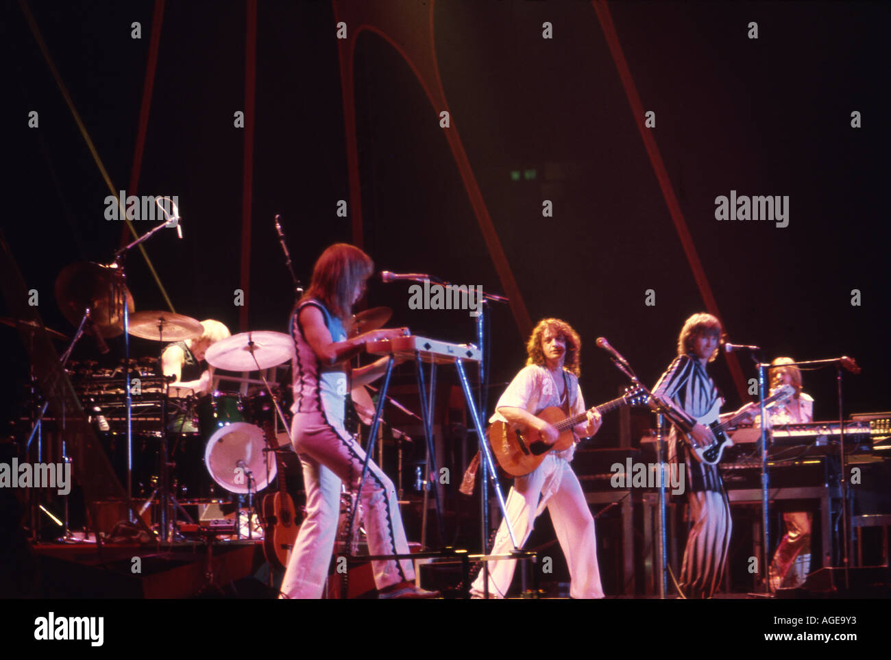 YES UK group about 1980 Stock Photo - Alamy