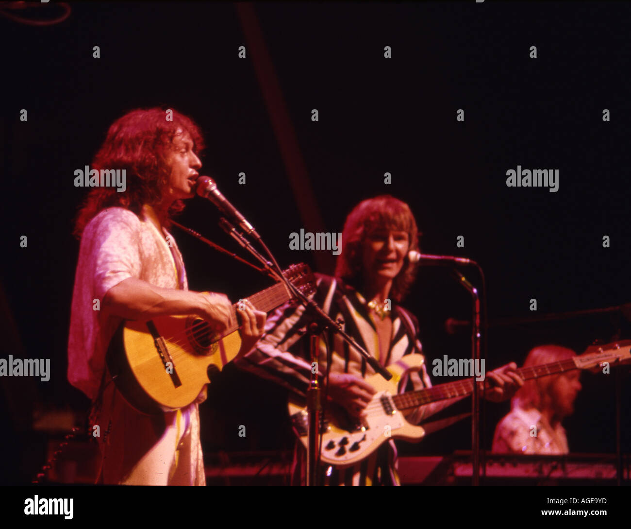 YES UK rock band about 1980 Stock Photo - Alamy