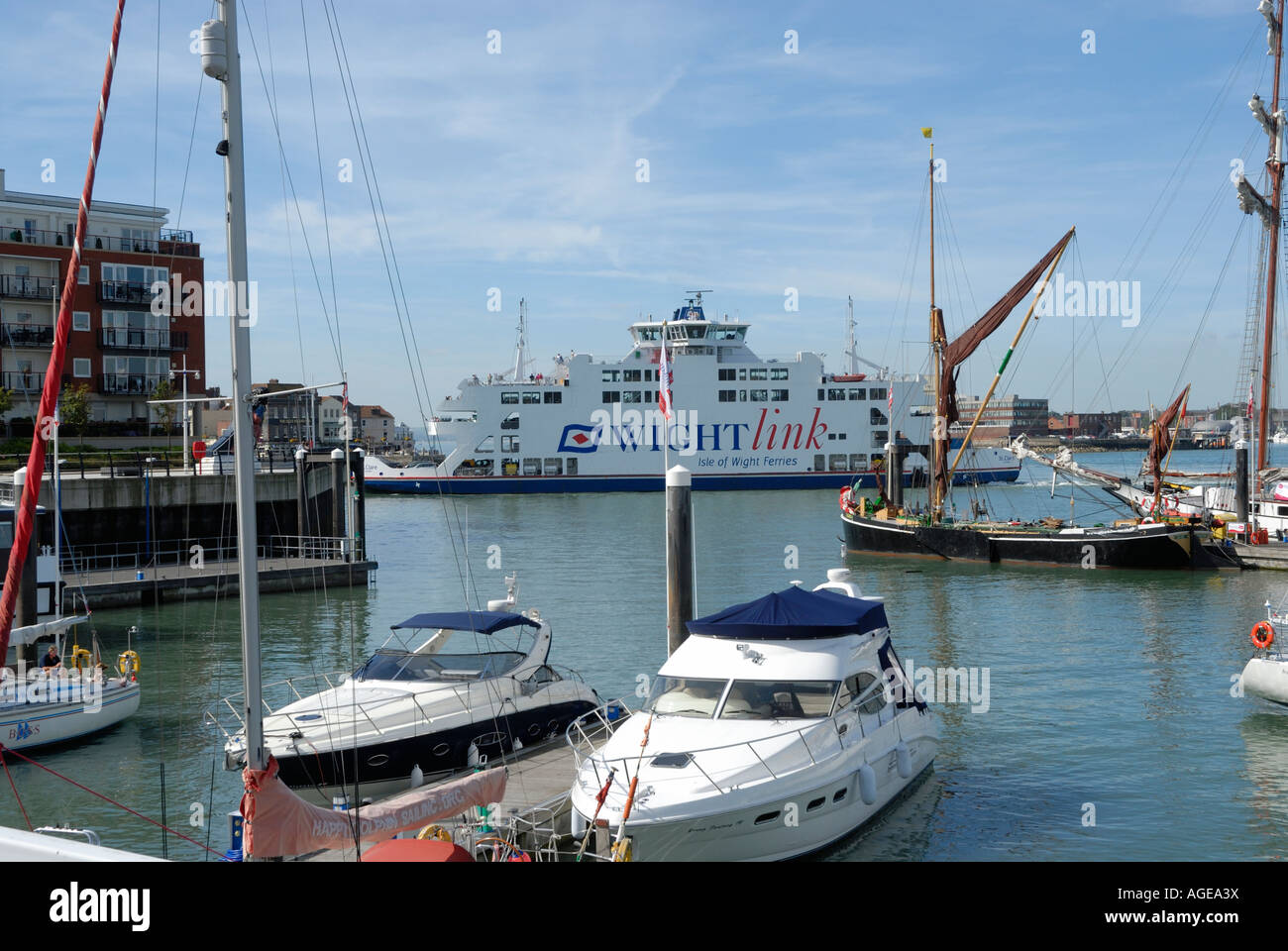 Gunwharf terminal hi-res stock photography and images - Alamy