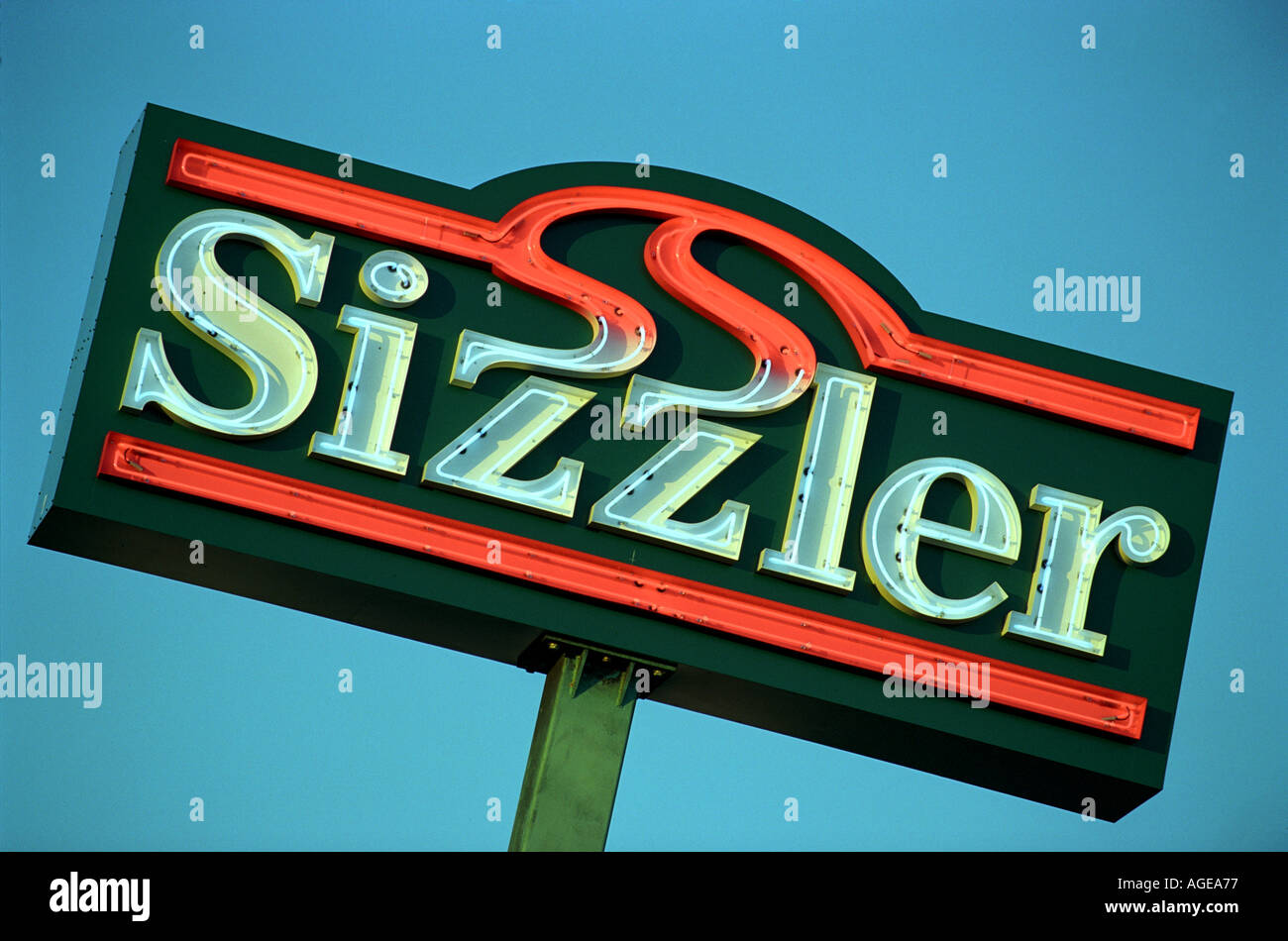 Old Sizzler Logo