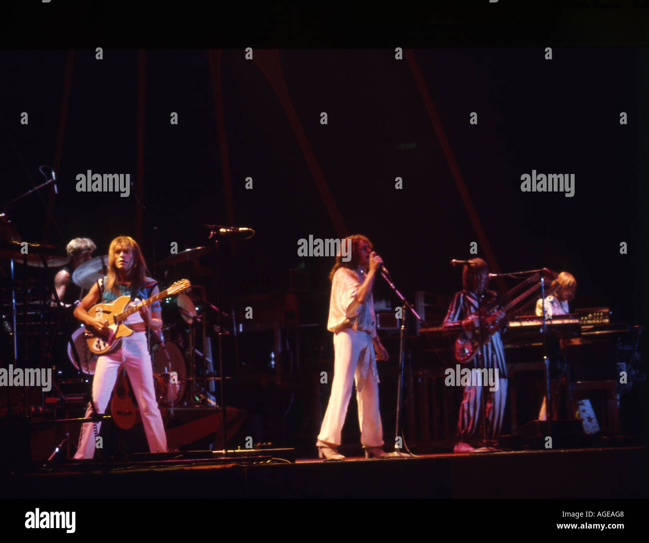 YES UK rock group on their Drama Tour in 1980 Stock Photo - Alamy