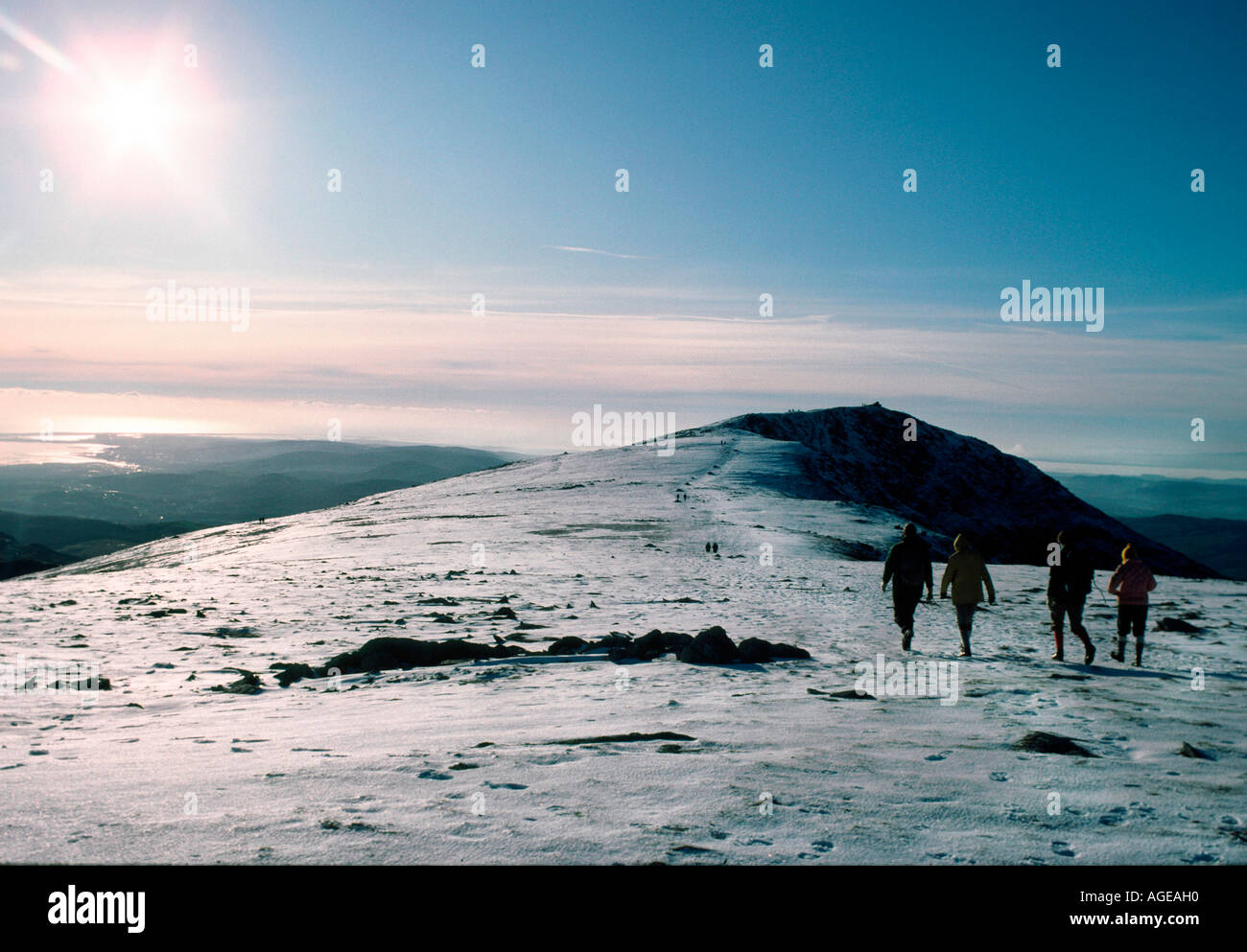 Old man of coniston winter hi-res stock photography and images - Alamy