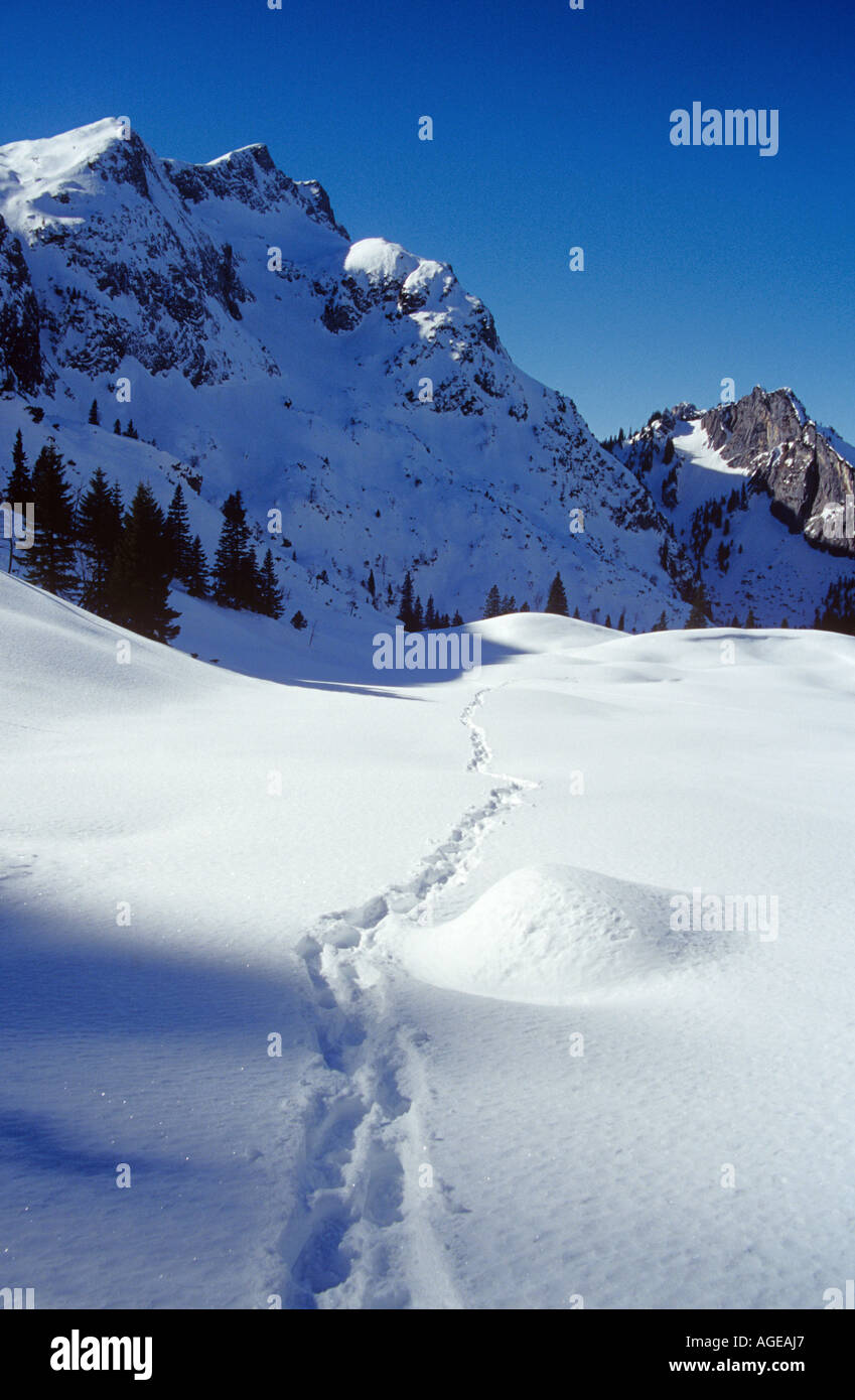 Bavaria : mountains - snow Stock Photo - Alamy