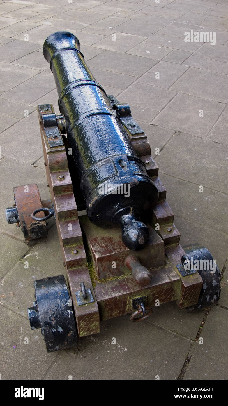 Cannon, Belfast Castle, Northern Ireland, UK Stock Photo - Alamy
