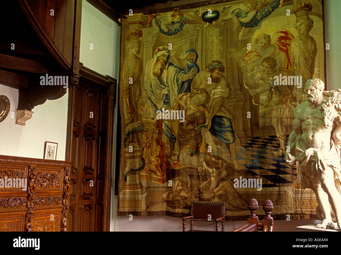 tapestry, Rubens House, Rubenshuis, home, Peter Paul Rubens, museum ...
