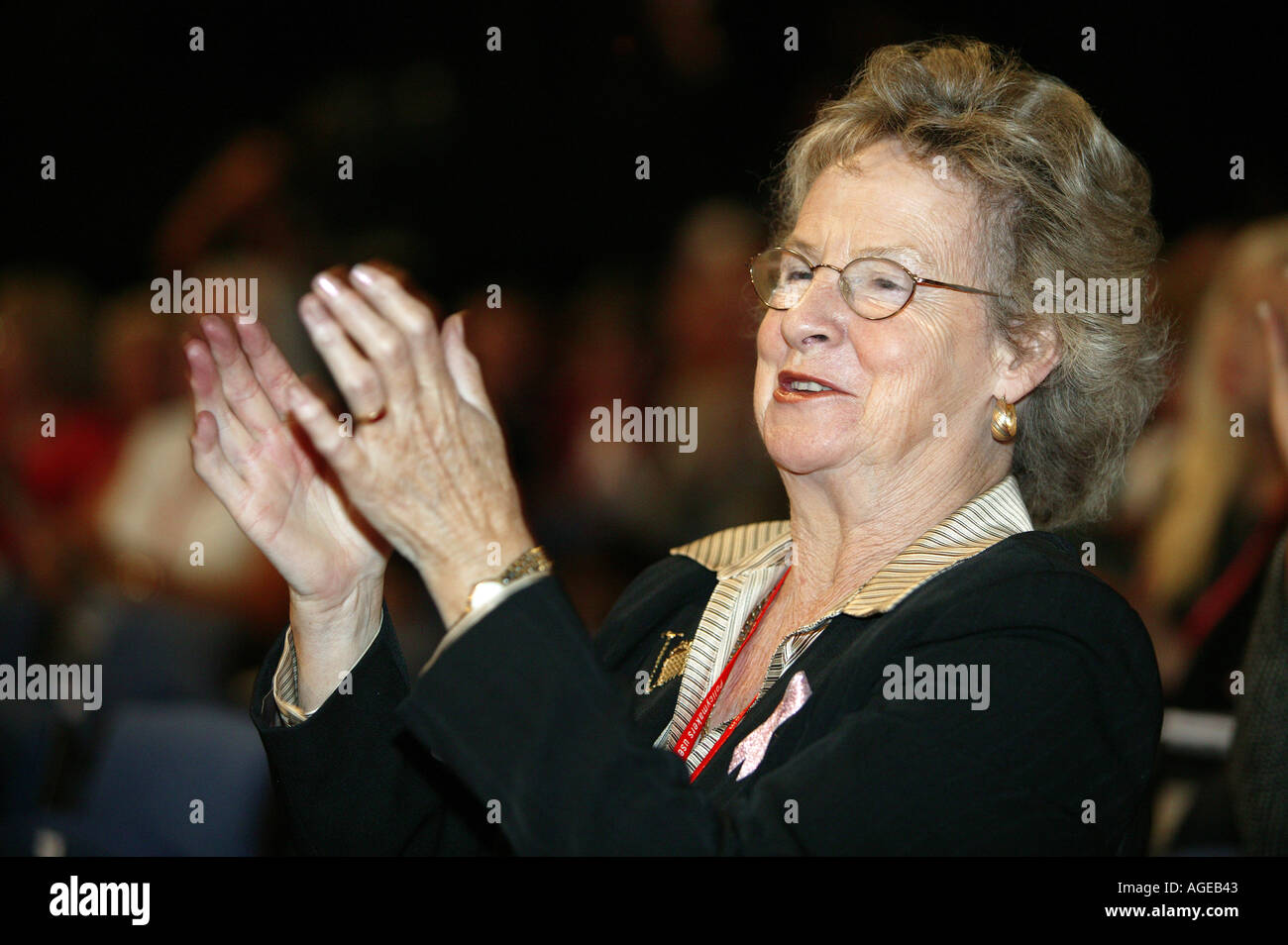 Alice Mahon MP Labour for Halifax seen at the Labour Party Conference ...