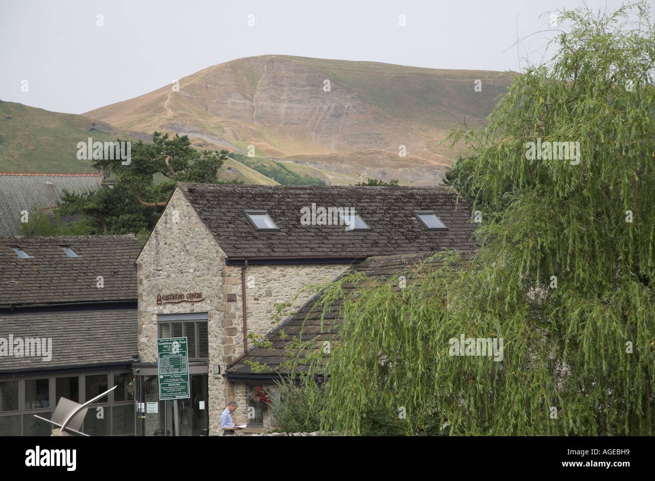 Mam Tor Castleton visitors centre Peak District national park ...