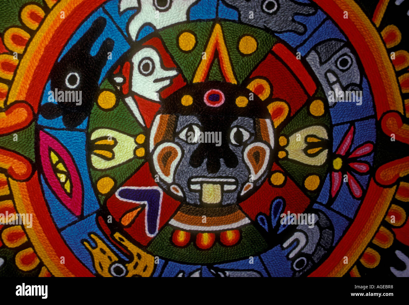Aztec tonalpohualli calendar hi-res stock photography and images - Alamy