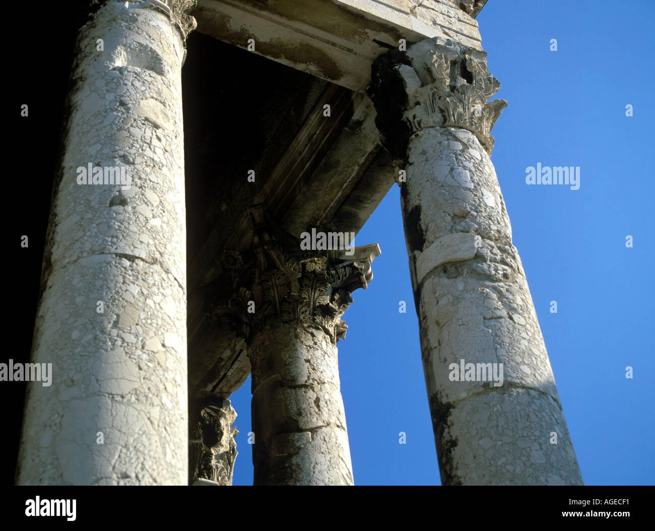 Temple of augustus hi-res stock photography and images - Alamy