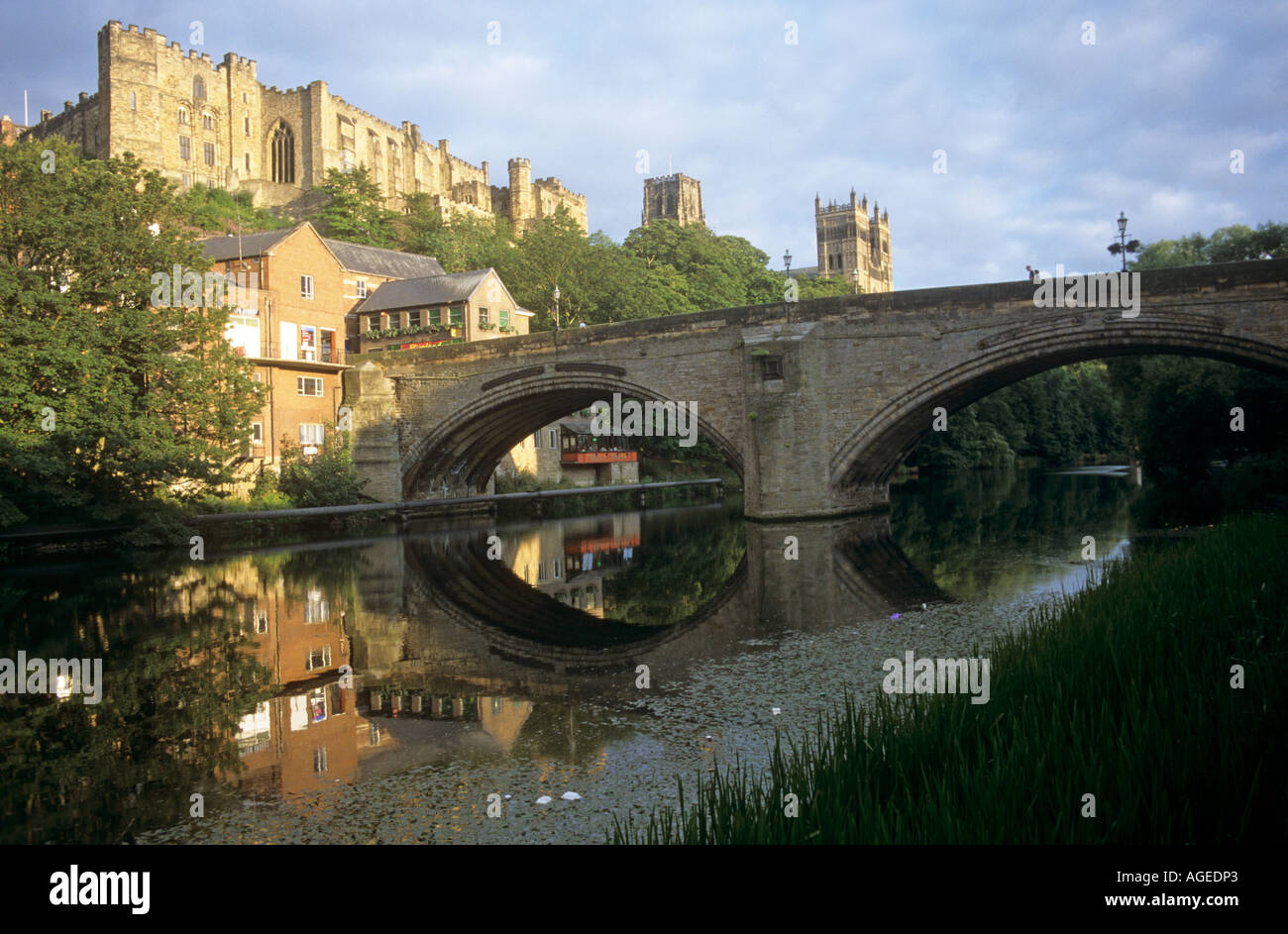 Durham Castle and Cathedral Stock Photo - Alamy