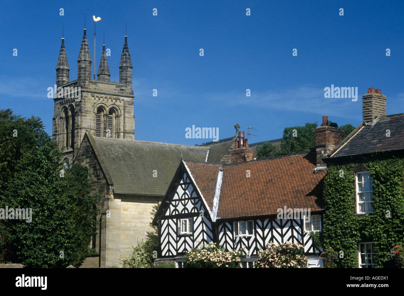 Helmsley church and rectory hi-res stock photography and images - Alamy