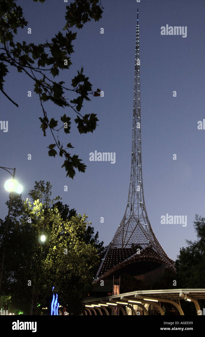 Victorian Arts Centre Spire High Resolution Stock Photography and ...