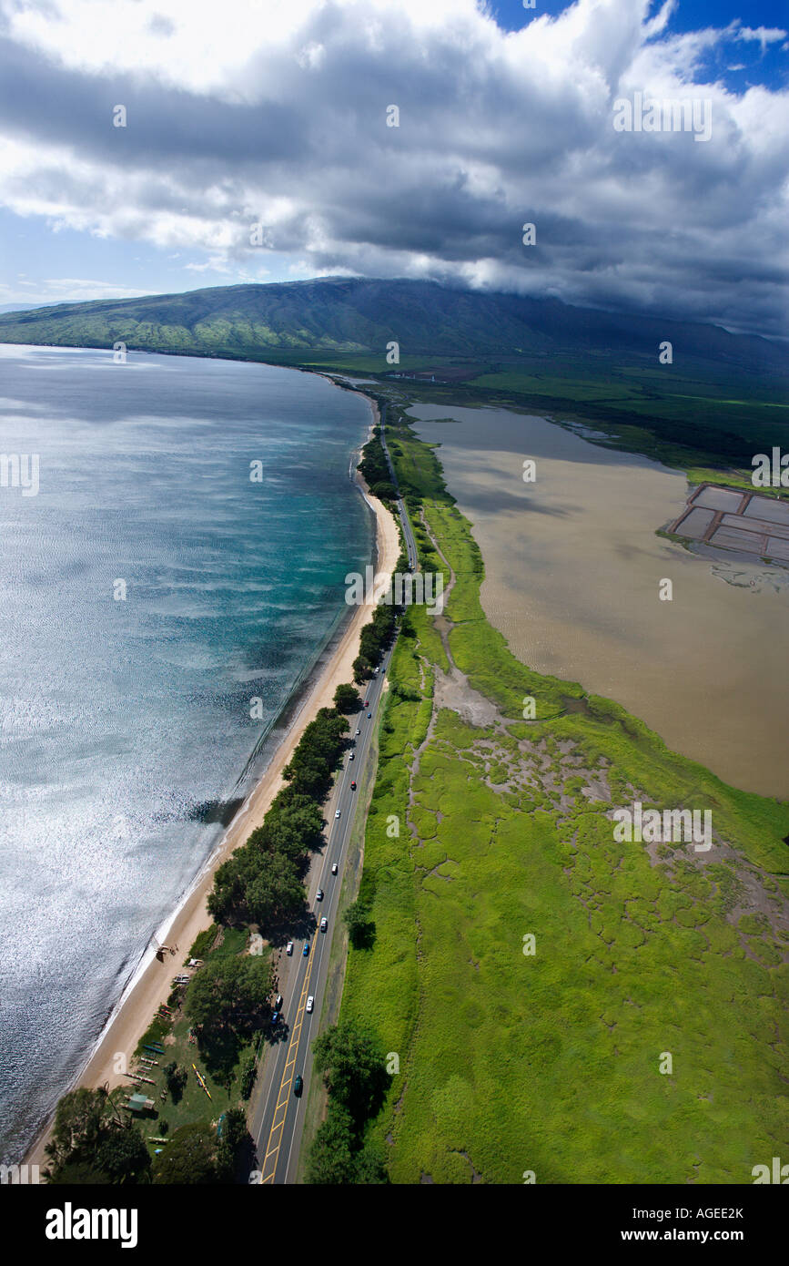 Aerial view following pacific coast hi-res stock photography and images ...