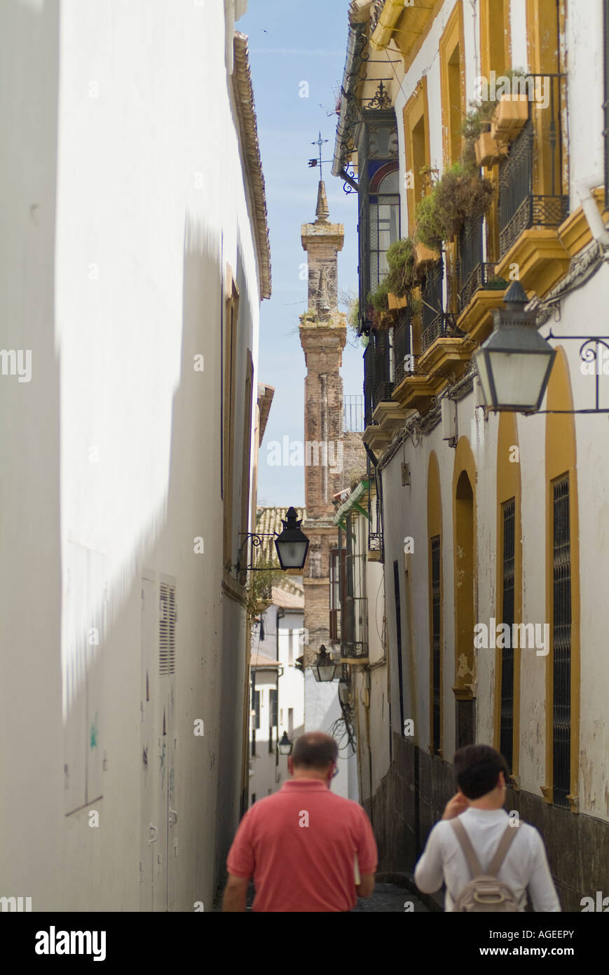 typical street in cordoba Stock Photo - Alamy