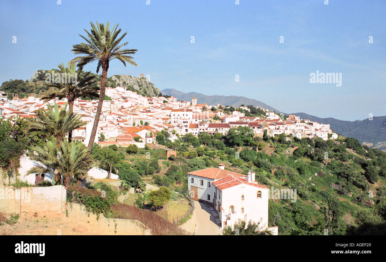 Gaucin white villages Spain Stock Photo - Alamy