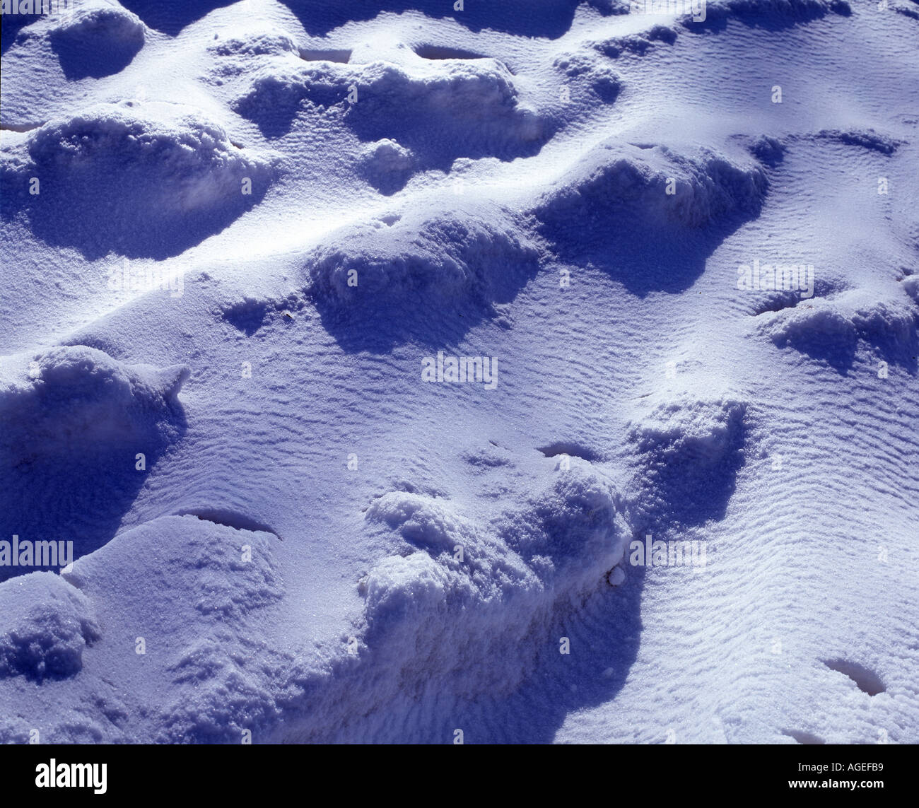Abstract snow feature Stock Photo - Alamy
