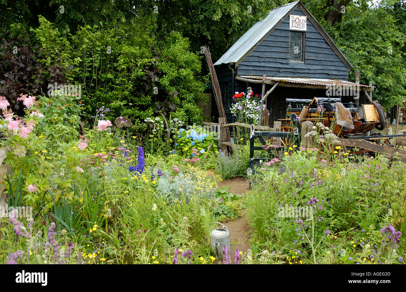 Old village blacksmith forge hi-res stock photography and images - Alamy