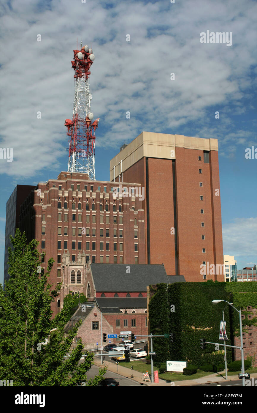 Telephone Building and Switch Center Stock Photo - Alamy