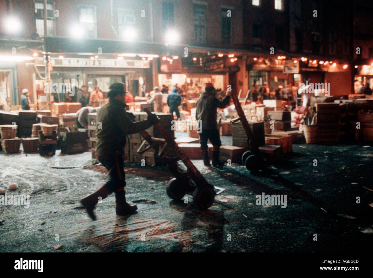 Fulton fish market hi-res stock photography and images - Alamy