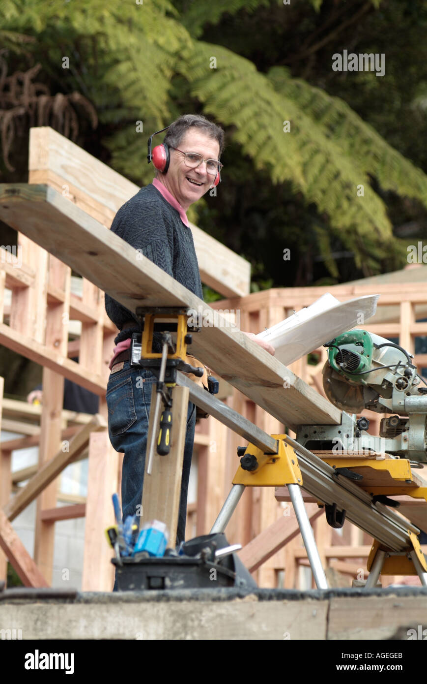 Don the builder Stock Photo - Alamy