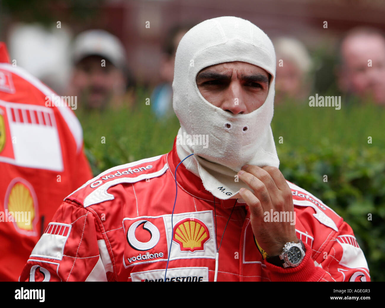 Racing driver balaclava hi-res stock photography and images - Alamy