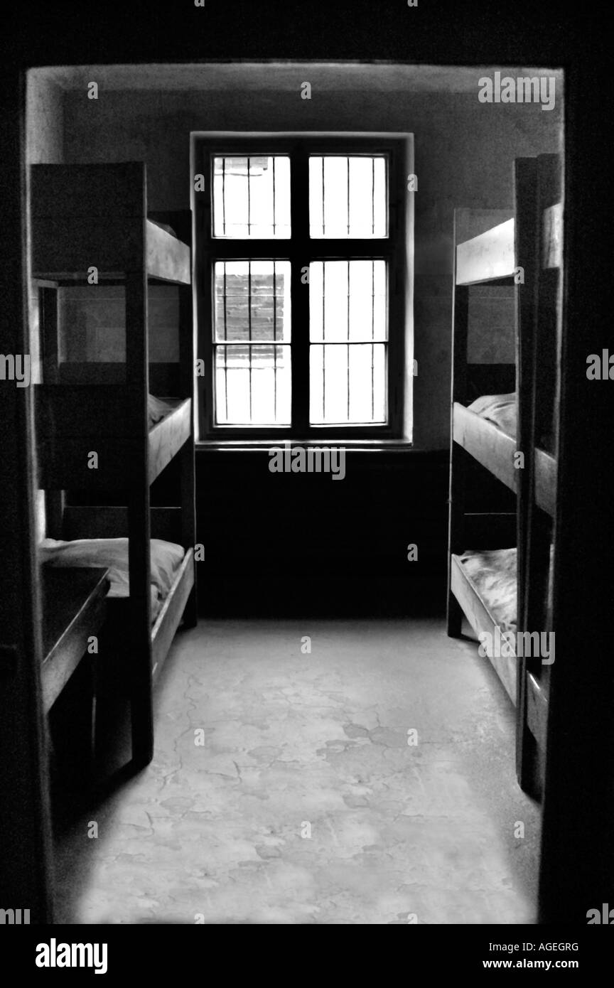 Cell in Nazi Concentration Camp in Auschwitz Birkenau, Oswiecim Poland ...