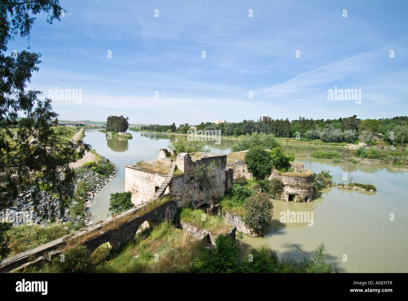 ancient watermill outside cordoba Stock Photo - Alamy