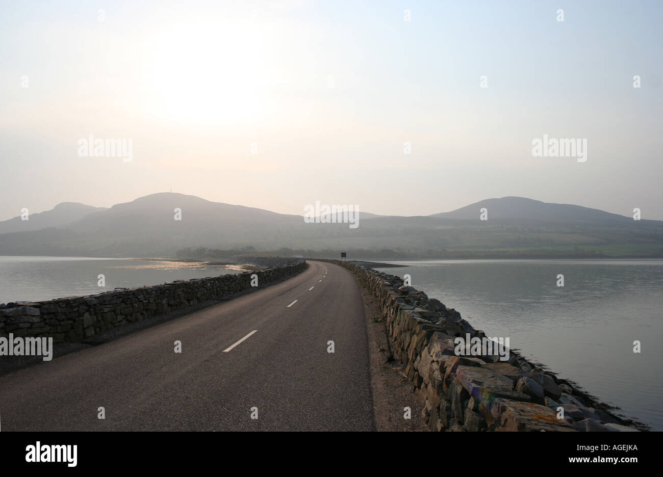 Kyle of Tongue causeway Sutherland Scotland May 2006 Stock Photo - Alamy