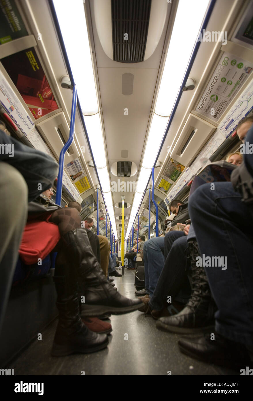 London underground tube. England Stock Photo - Alamy