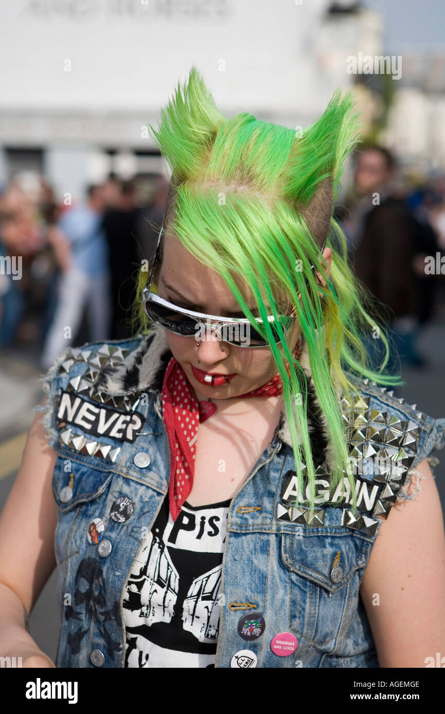 Punk. Brighton Festival 2006. Brighton, East Sussex, England Stock ...