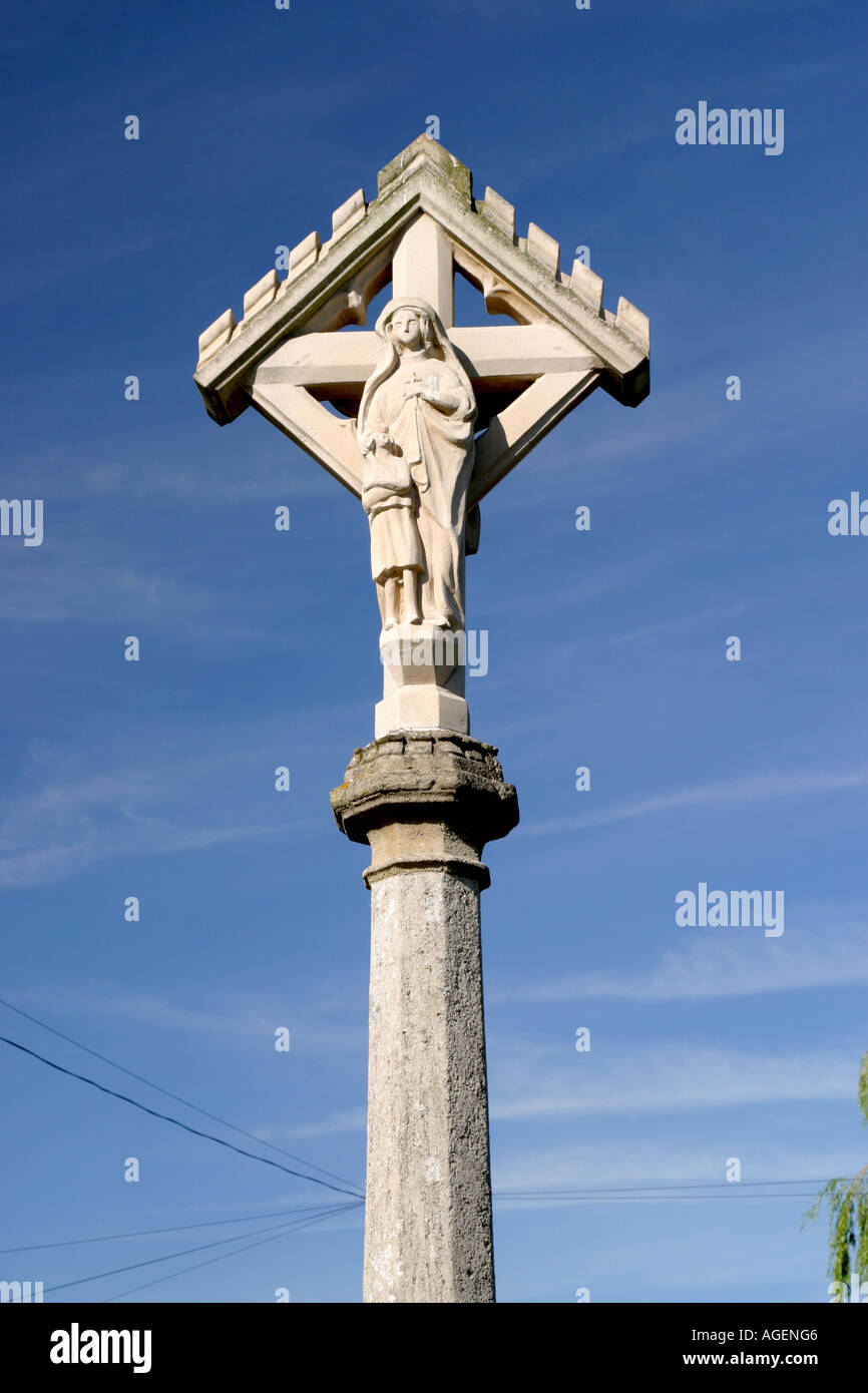 War Memorial Bicker Village Lincolnshire UK Stock Photo - Alamy