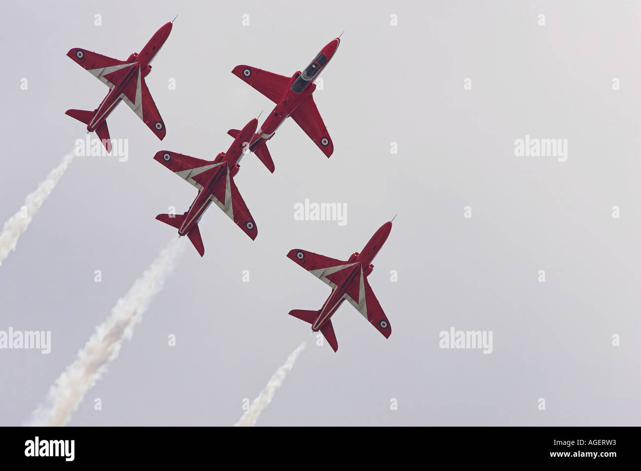 red arrows in formation Stock Photo - Alamy
